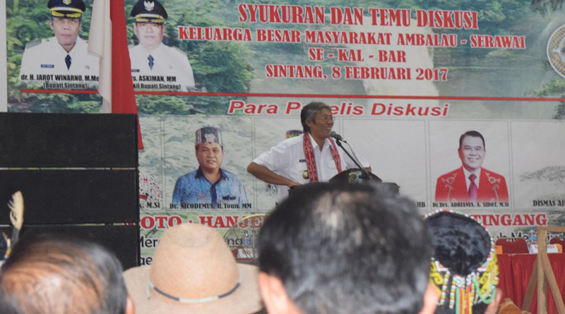 Masyarakat Ambalau-Serawai Gelar Syukuran – Suara Kapuas Raya