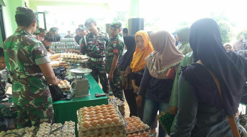 Brigif 19 Khatulistiwa Mengadakan Bazar Pasar Murah – Suara Kapuas Raya