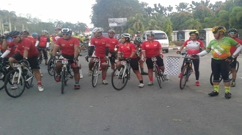 Meriahkan HUT RI ke-73, Komunitas Sepeda Kalbar, Jelajah Merdeka Sejauh ...